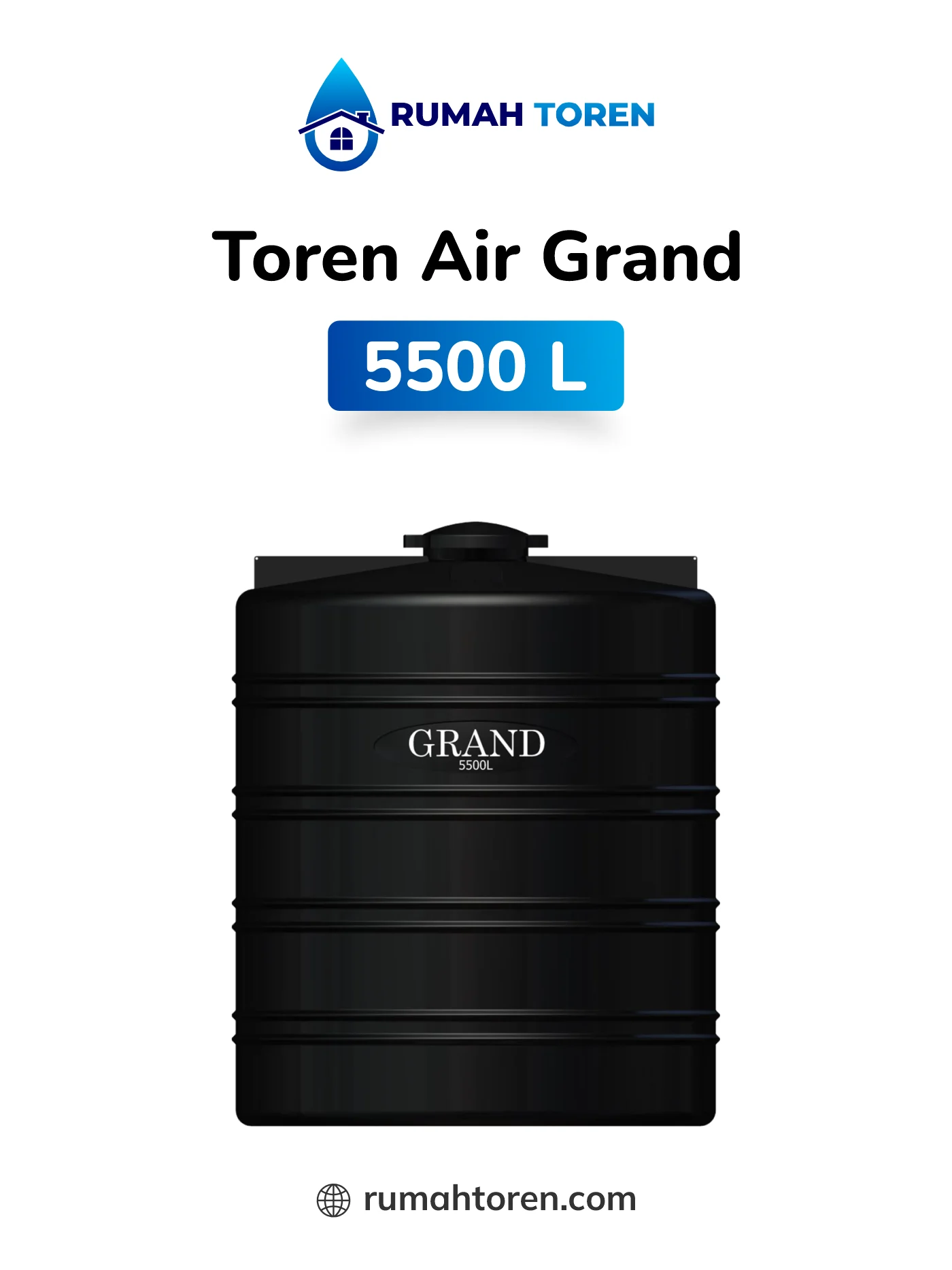 Toren Air 5000 Liter Untuk Perumahan Dan Usaha Laundry - Rumah Toren